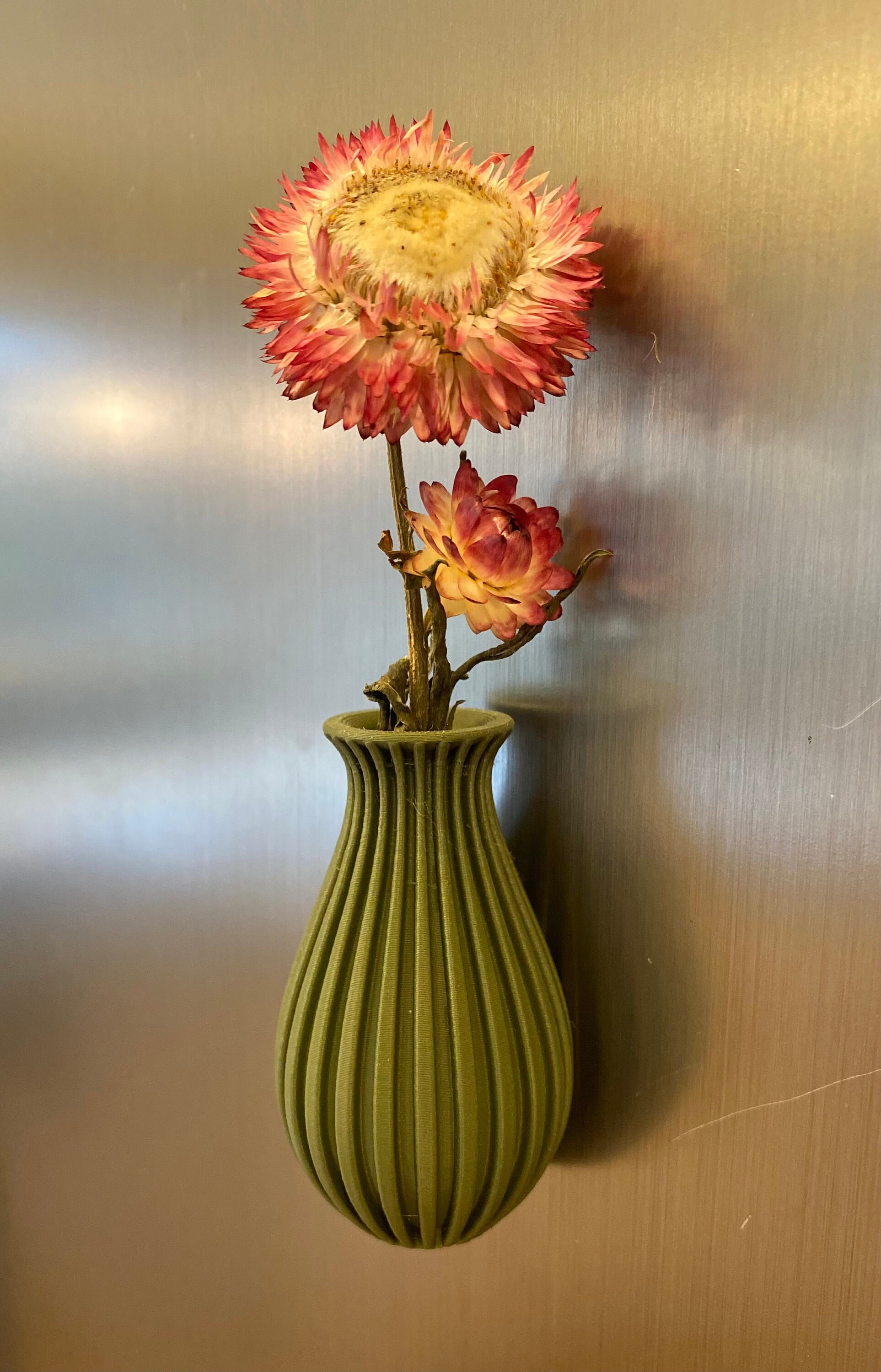 Flower Vase Magnetic Vase Home Minimal Cute Flower Decoration Gift - Etsy