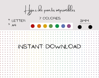 Printable Paper. Grid Graphic. A4 Letter A5. Bullet Journal - Etsy