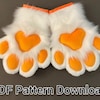 5 Fingered Slim Hand Paws Sewing Pattern (PDF DOWNLOAD) - Etsy