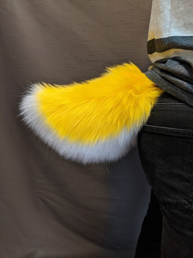 Nub Fursuit Tails Faux Fur Tail Small Fursuit Tails | Etsy