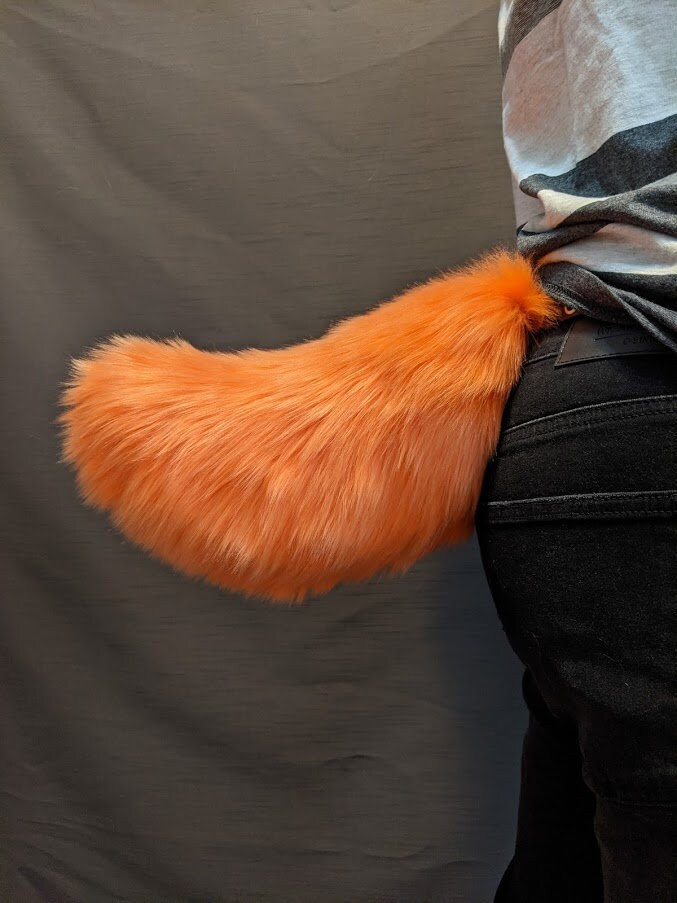 Nub Fursuit Tails Faux Fur Tail Small Fursuit Tails | Etsy