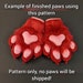 PDF Pattern Download Puffy Fursuit Handpaws, Furry Paws Tutorial, Paw ...