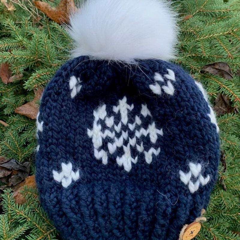 Snowflake Hat - Etsy
