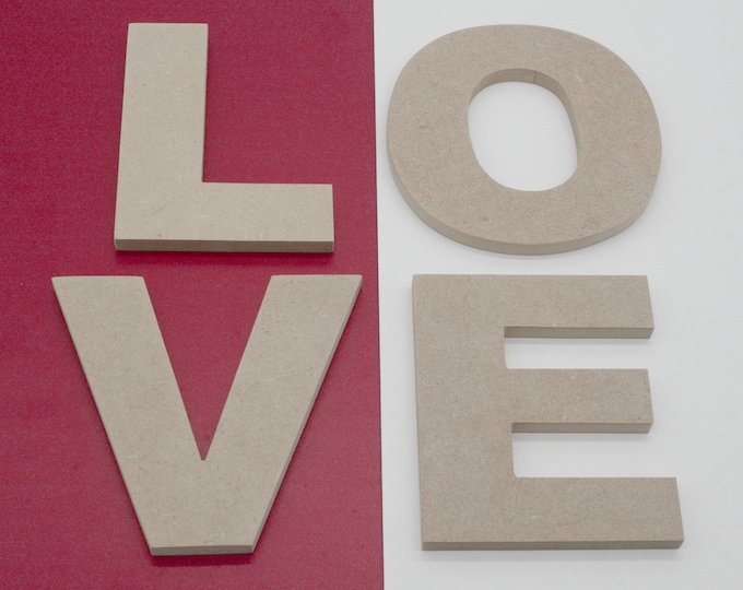 Large Wooden Letters 20cm 30cm 40cm / Wall Hanging Signs / - Etsy UK