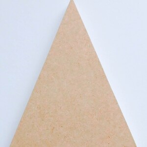 100 Triangles-various Shapes and Sizes-mdf-craft-kids-pictures - Etsy