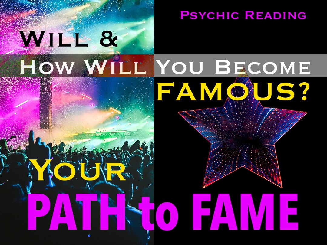 Will I BECOME FAMOUS Psychic Tarot Reading, Clairvoyance, Clairaudience ...