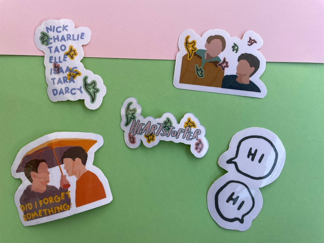 Heartstopper Inspired Sticker Collection! - Etsy