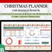 Christmas Planner Spreadsheet Google Sheets, Christmas Gift Spreadsheet ...