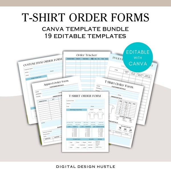 Embroidery Order Form - Etsy