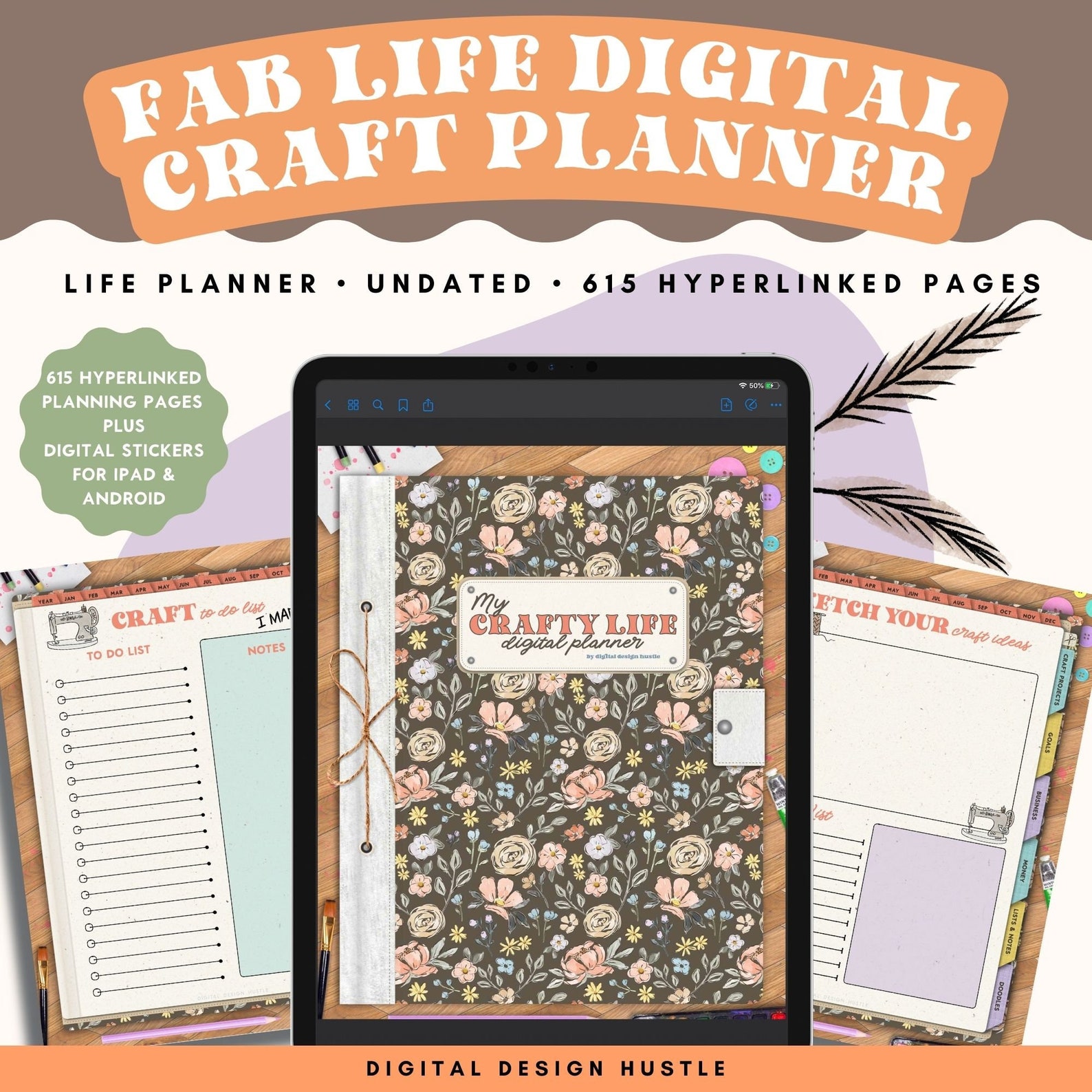 Digital Craft Planner Craft Project Printable Project - Etsy