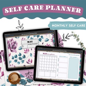 Digital Self Care Journal, Self-care Planner, Daily Self Care, Wellness ...