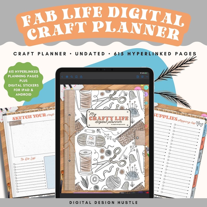 Craft Planner Craft Project Organizer Project Tracker Hobby - Etsy