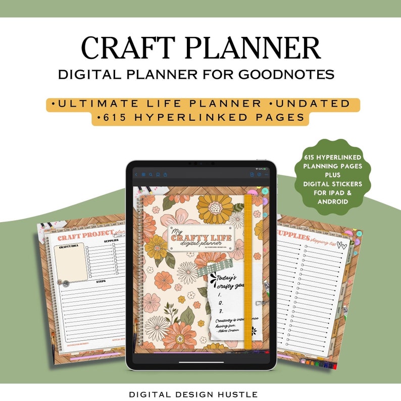 Craft Planner, Craft Project Organizer, Hobby Planner, Craft ...