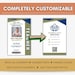 Student ID Card Template, ID Badge Canva Template, Employee ID Badge ...