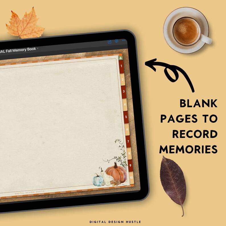 Digital Memory Book Goodnotes Planner Memory Keeping Album - Etsy