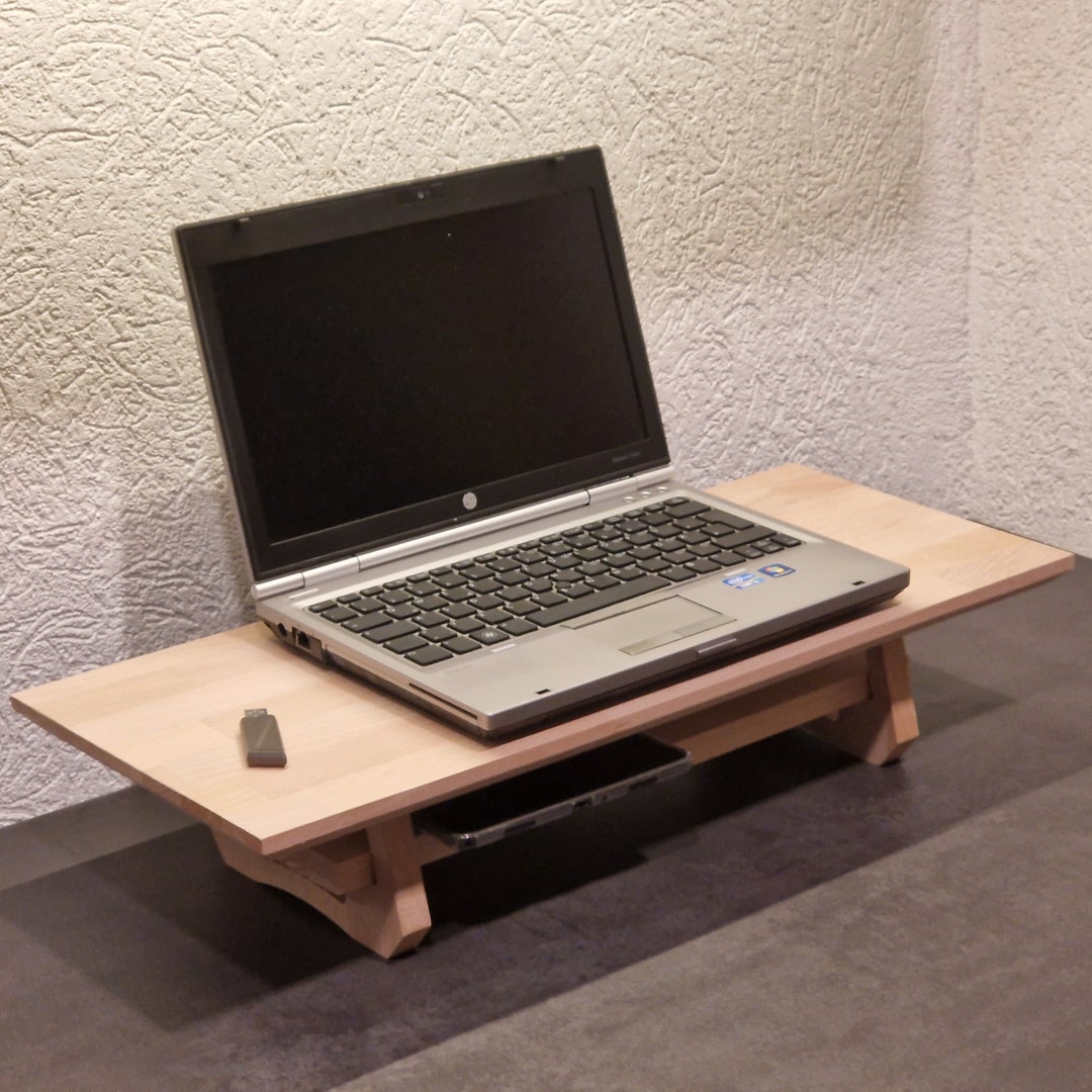 TV Custom Monitor Stand, Monitor Riser, Desk Organizer, Screen Riser ...