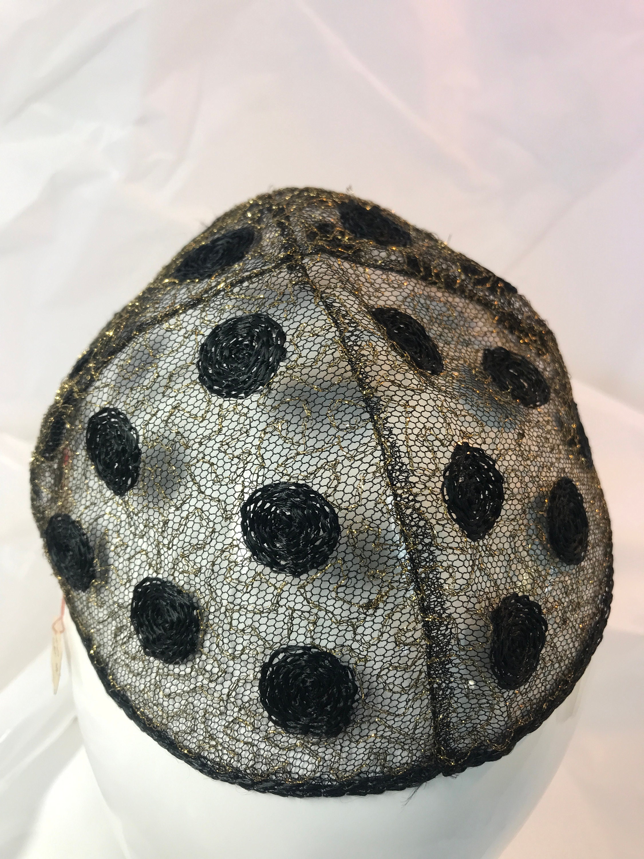 1930s French Scull Cap Evening Art Deco Headpiece Vintage Show | Etsy