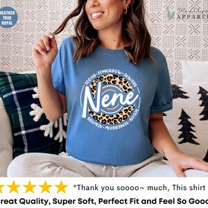 Leopard Nene Shirt for Mother's Day - Nene Gift for Birthday - Cute ...