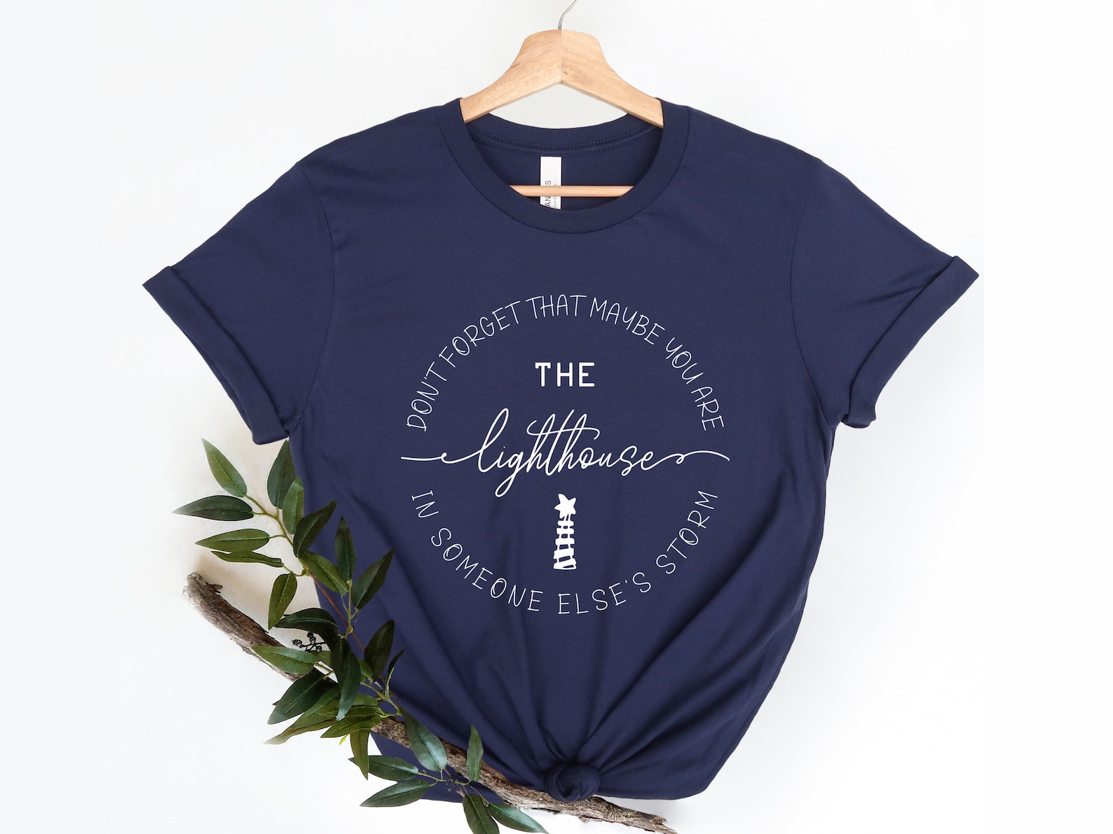 Lighthouse Shirt for Women Lighthouse and Seagulls T-shirt | Etsy