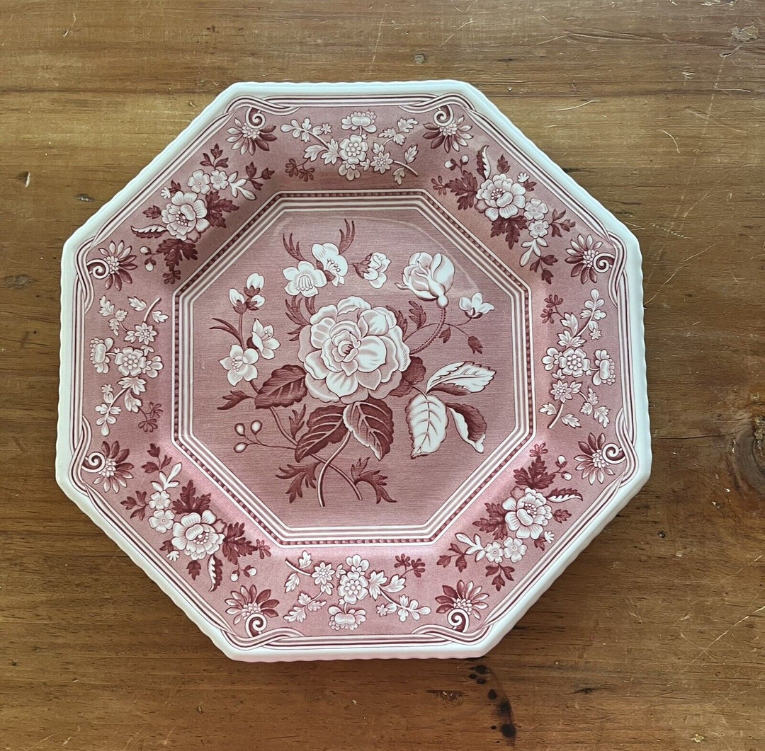 VTG Spode Archive Sutherland Collection Floral Georgian Red Roses ...