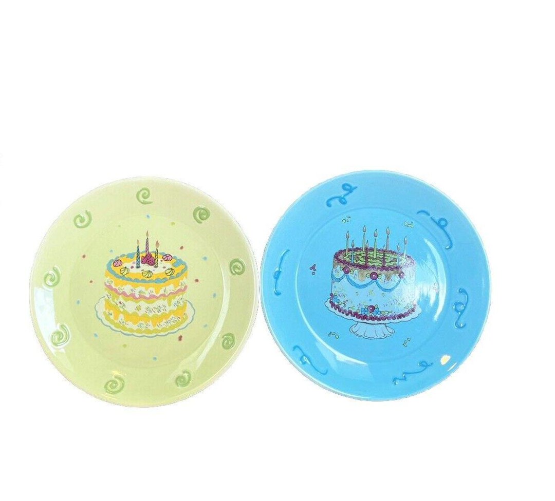 Avon Birthday Gift Collection Dessert Plates Presidents Club 2003 Set ...