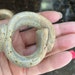 Artisan Handmade Pottery Napkin Rings Stoneware Set of 2 Blue Beige ...