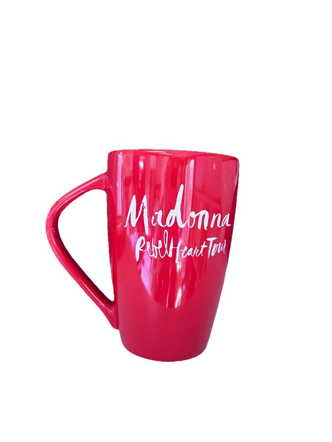 Madonna Red Rebel Heart Concert Tour Large Coffee Mug Merchandise Cup ...