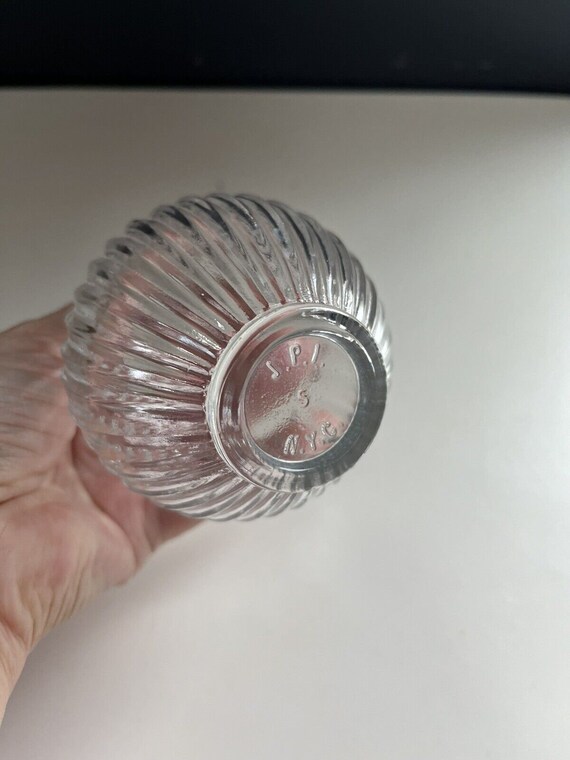 Vintage Clear Glass Vanity Bottle JPI NYC No Stopper … - Gem