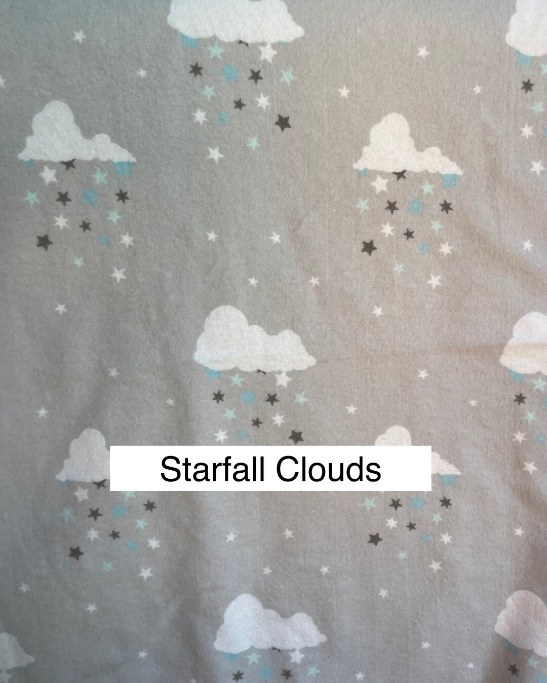 Starfall Clouds Burp Cloth - Etsy