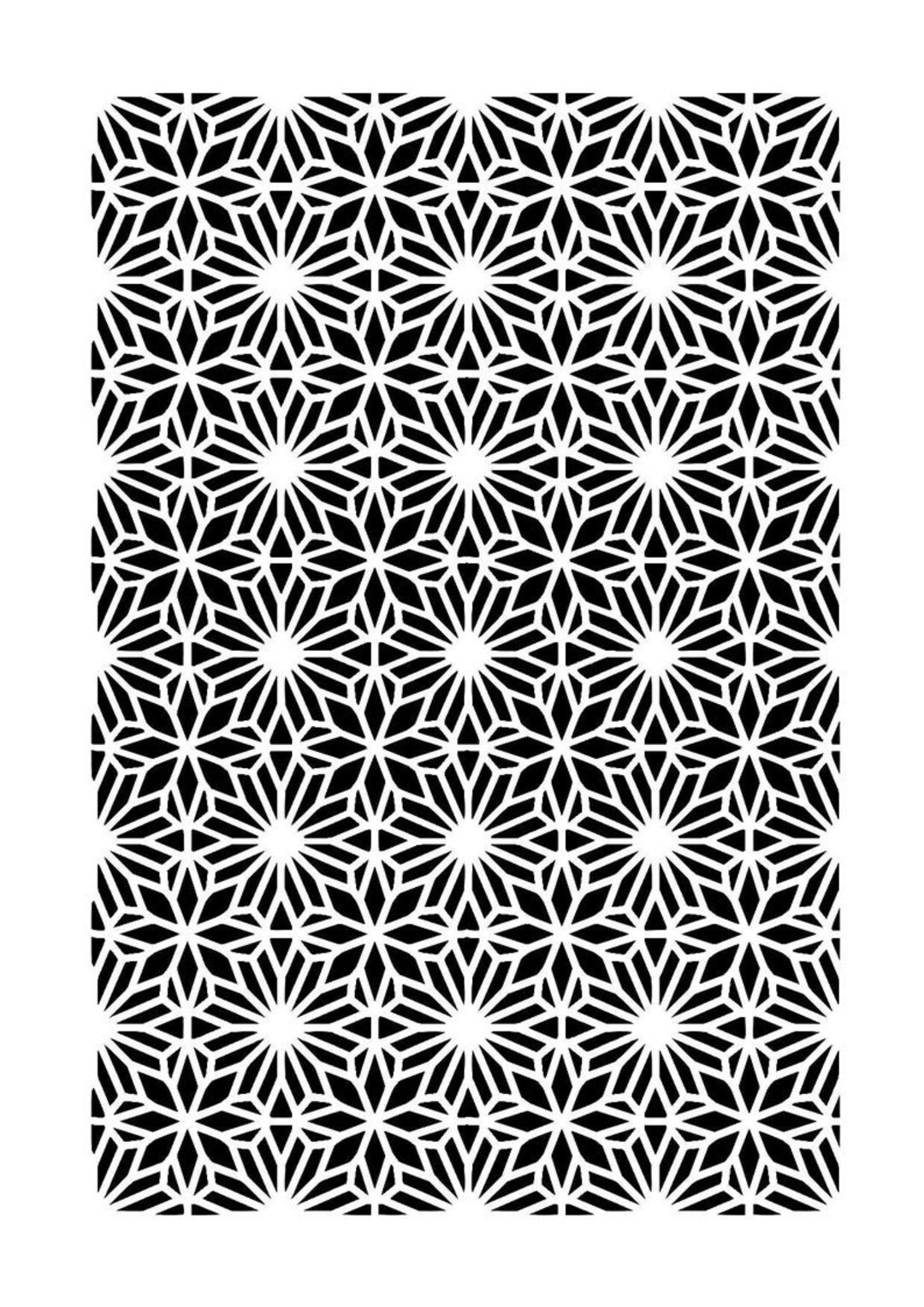 Moroccan Pattern Stencil - Etsy