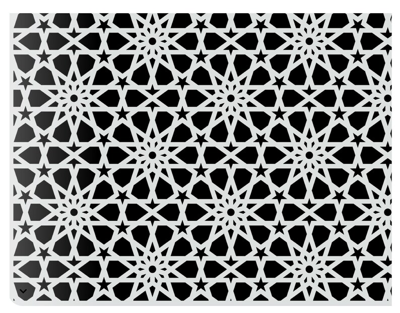 Moroccan Pattern Stencil - Etsy