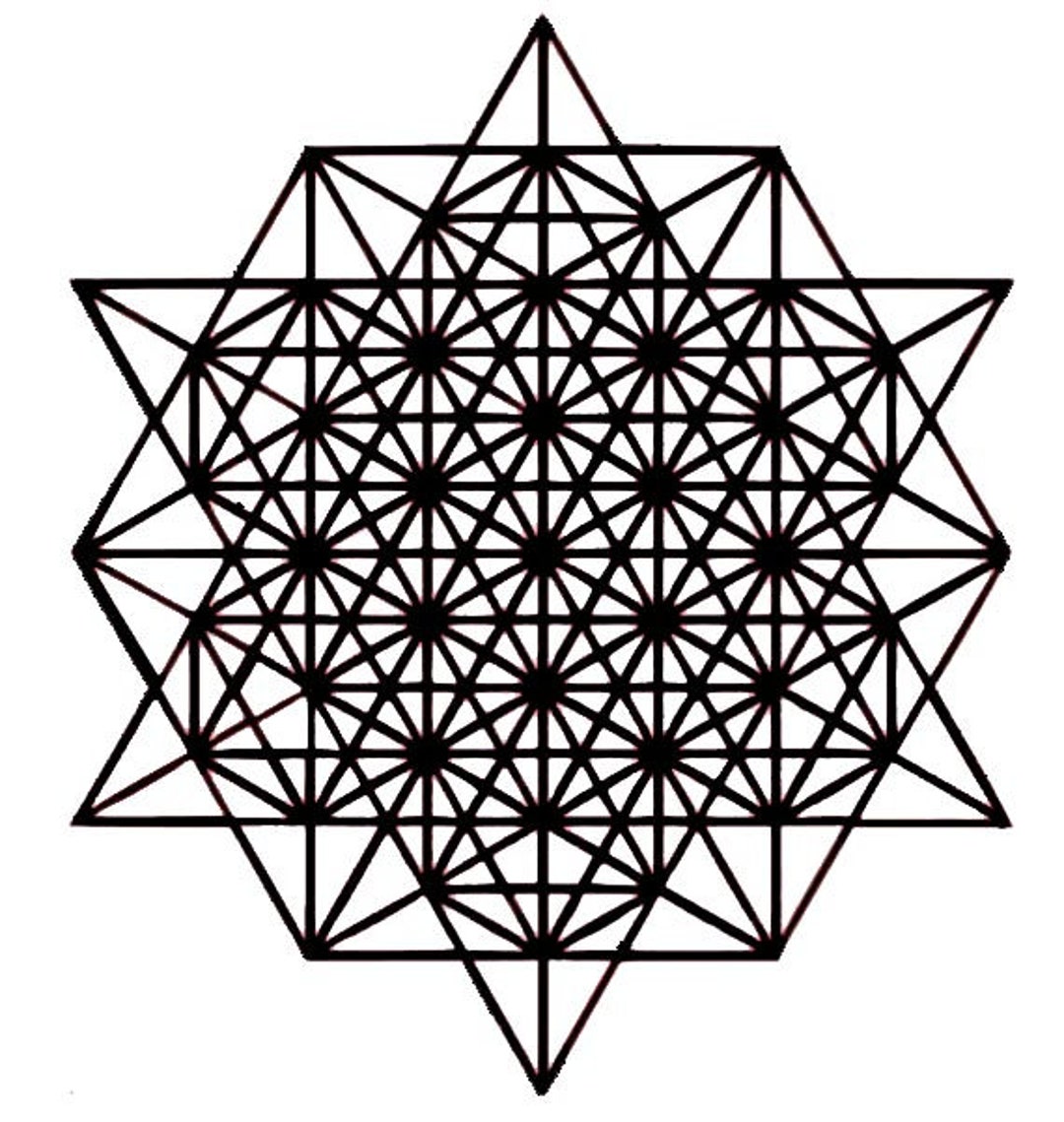 Sacred Geometry Mandala Reusable Stencil - Etsy