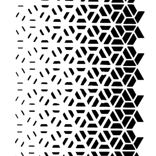 Hexagon Stencil - Etsy