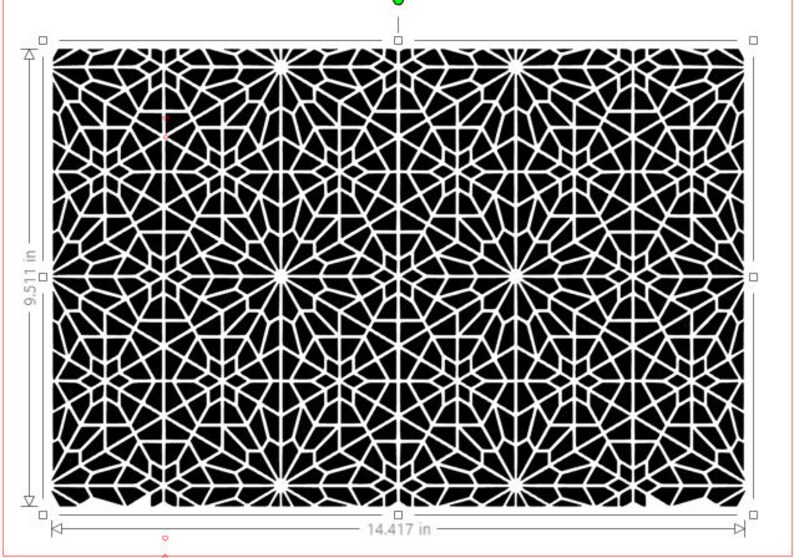 Moroccan Pattern Stencil - Etsy