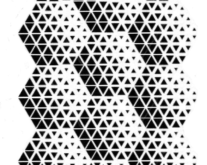 Geometric Fade Pattern Stencil - Etsy Canada