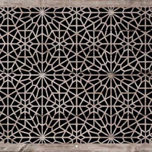Moroccan Pattern Stencil | Etsy