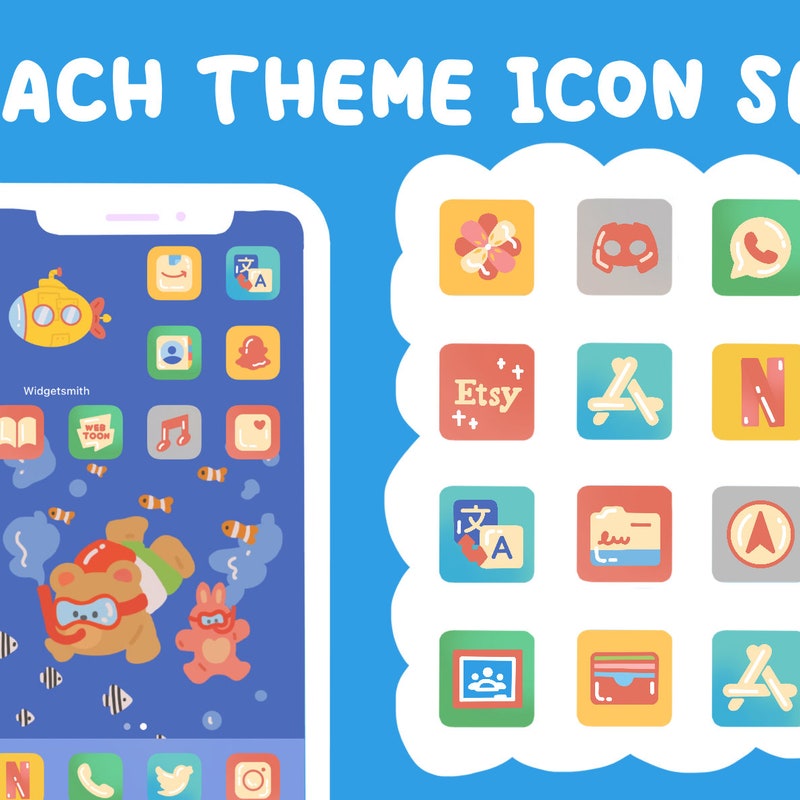 Ios 14 Anime Icons - Etsy
