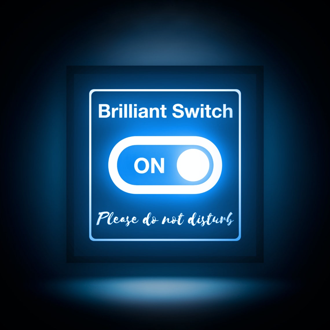 Brilliant Neon LED Do Not Disturb Sign | Etsy