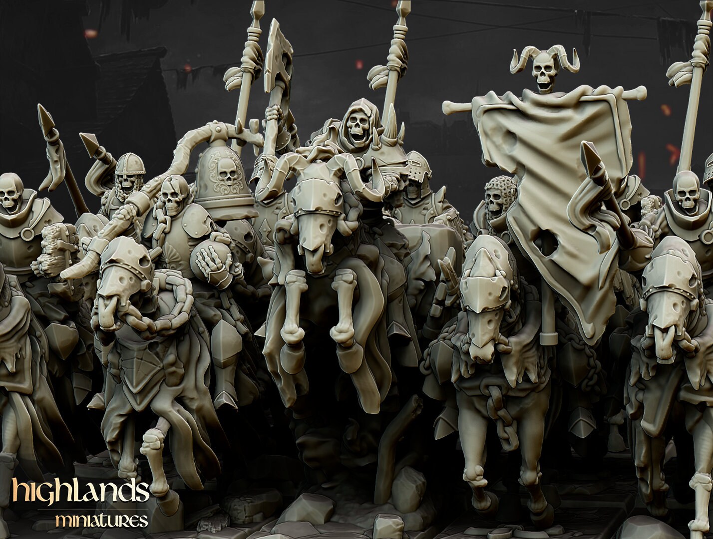 Highlands Miniatures Dark Knights - Etsy