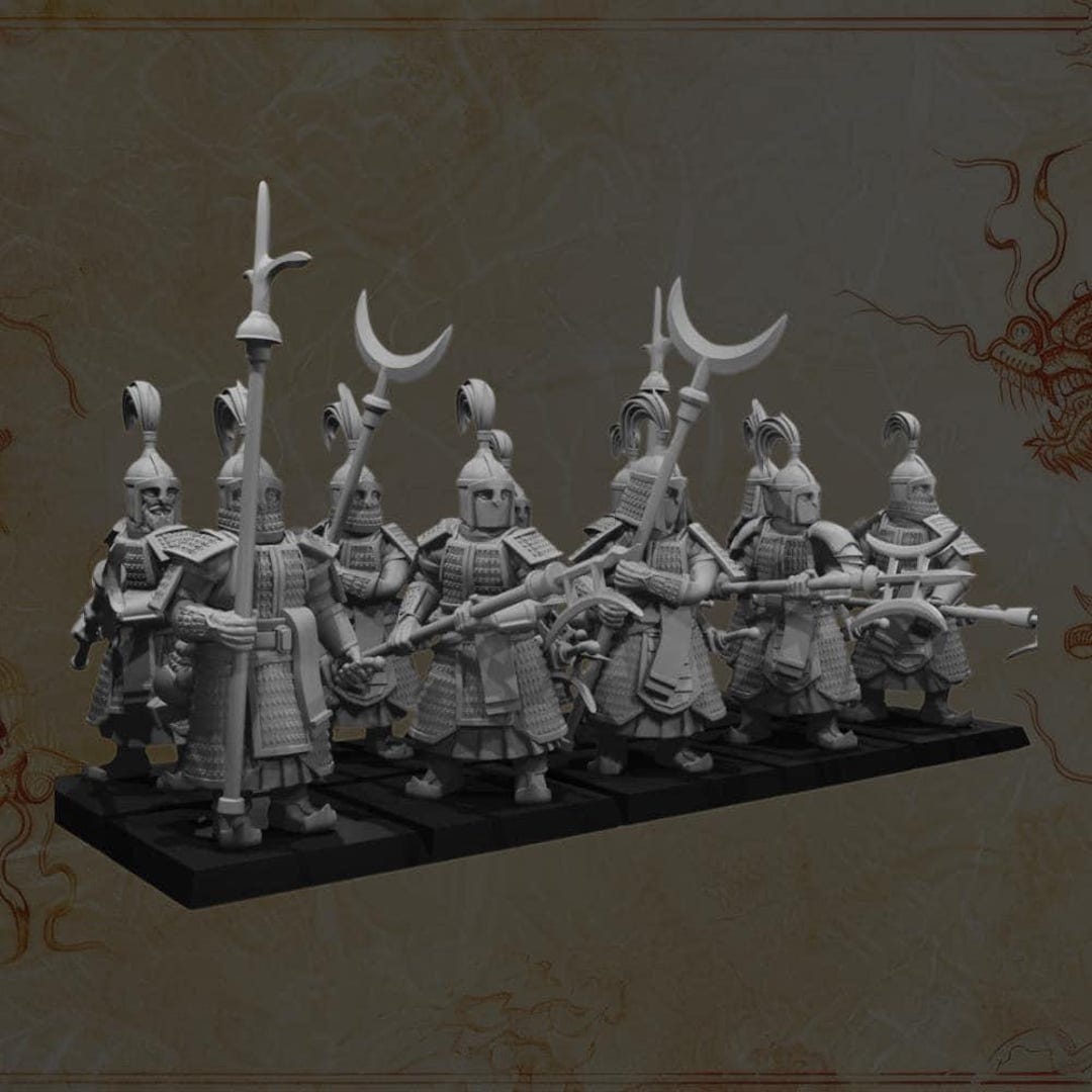 Jade Imperial Heavy Phalanx| Free Bases Included| Get Additional ...