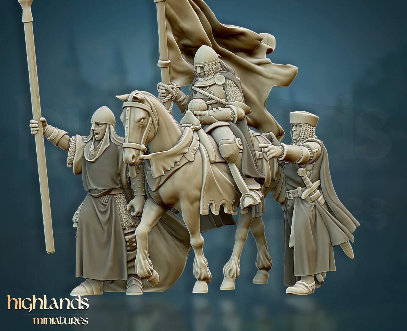 Highlands Miniatures Crusaders - Etsy