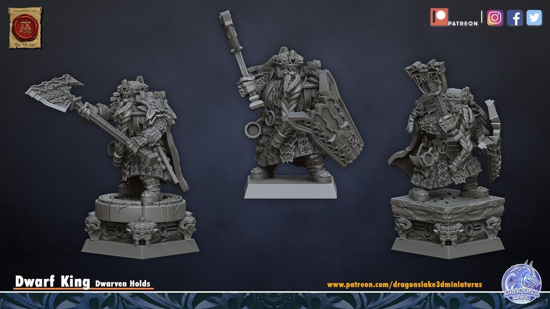 Dwarf King| Free Bases Included| Get Additional Discount!| Dragonslake ...