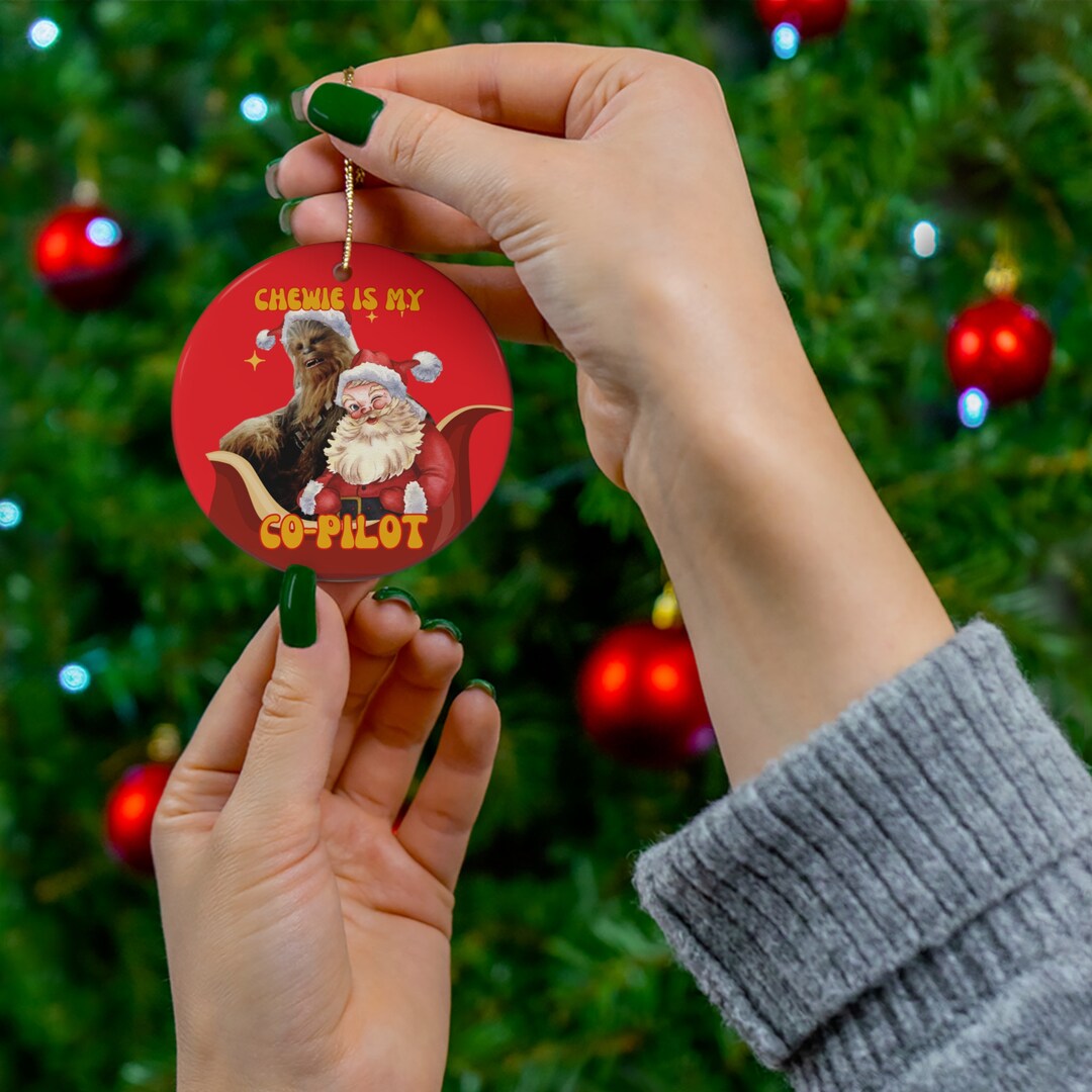 Funny Christmas Ornament, Christmas Gift Co-worker, Chewie is My ...