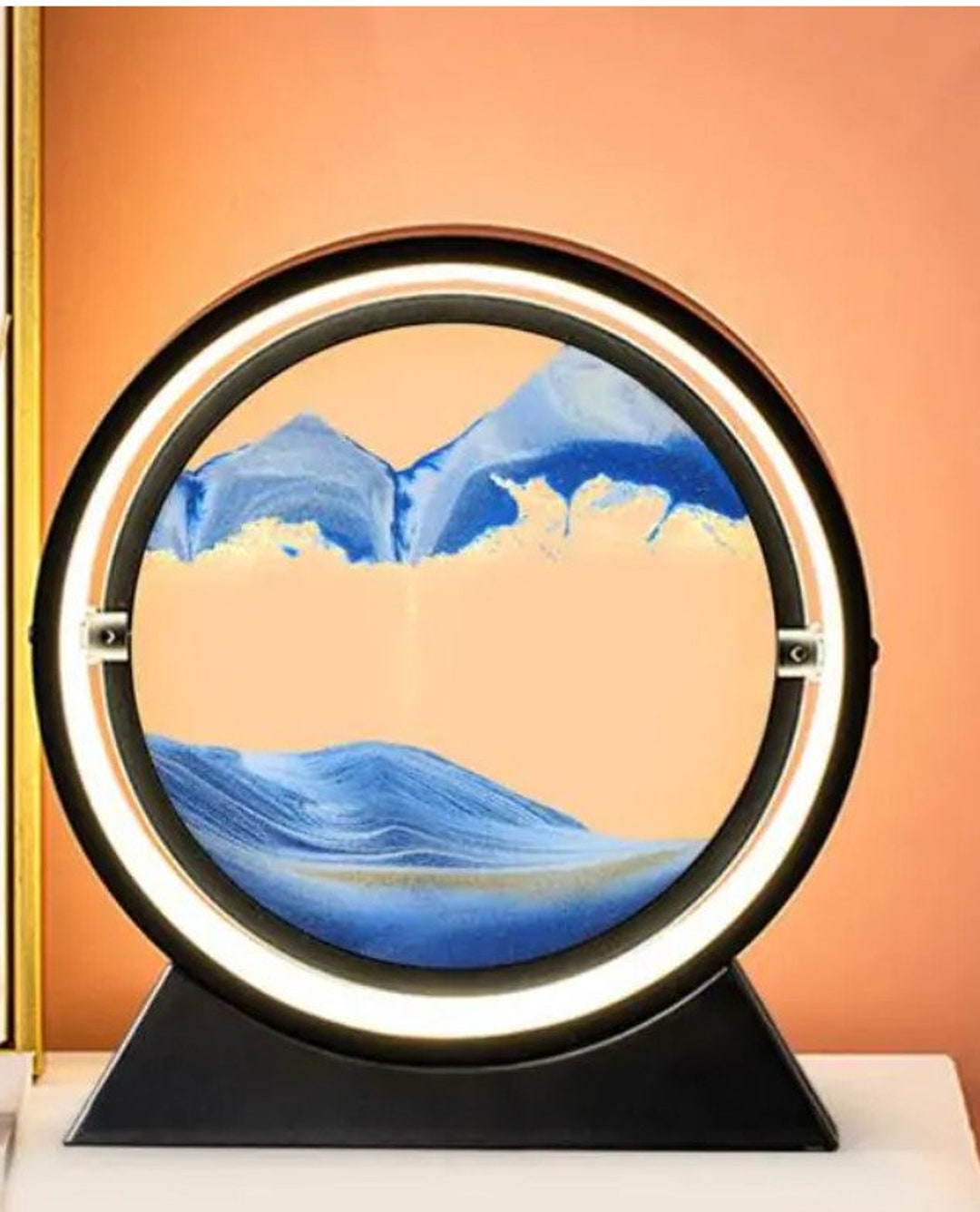 3D LED Moving Sand Art With USB - Etsy