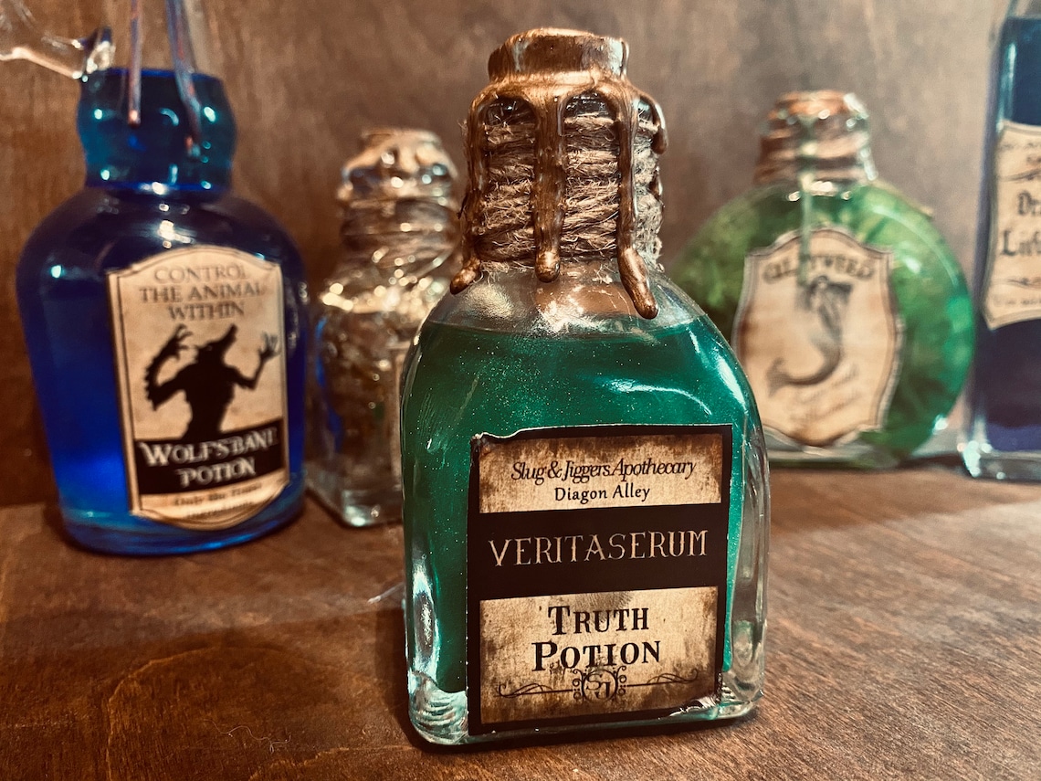 Veritaserum Truth Telling Harry Potter Potion | Etsy
