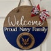 Military Door Hanger, Marine Door Hanger, Military Gift, Personalized ...