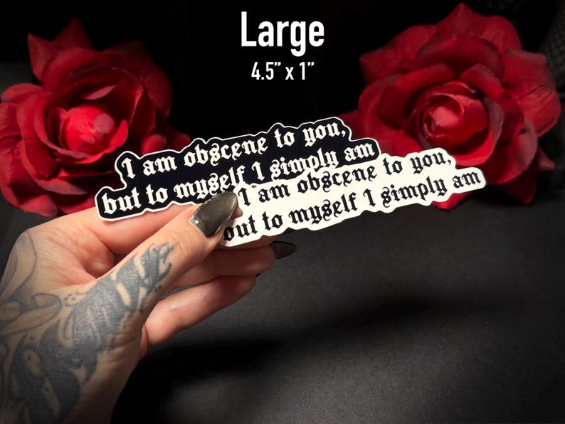 The Creature Frankenstein Quote Sticker 2025 | Guillermo Del Toro ...