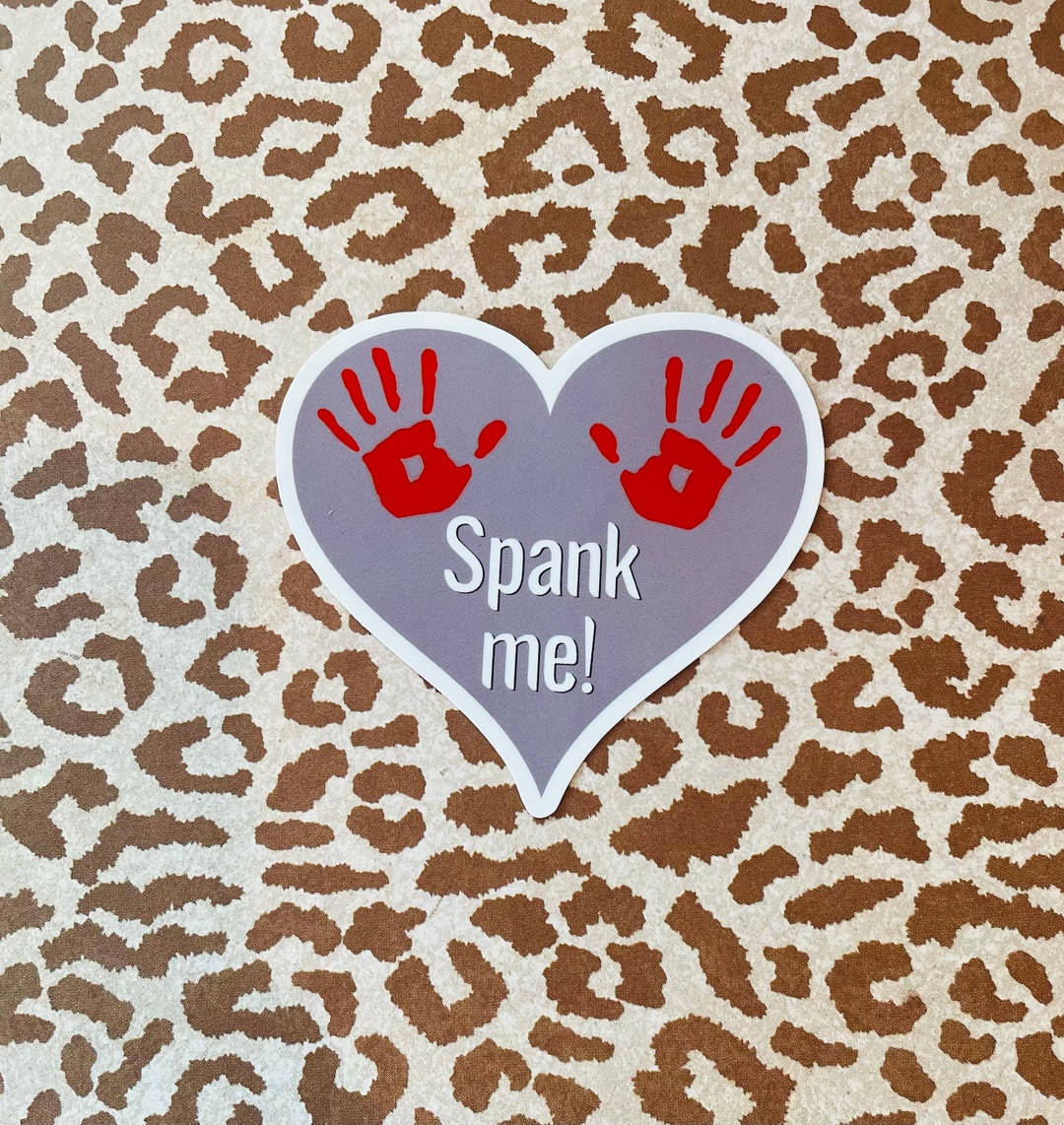 Spank Me Waterproof Sticker - Etsy