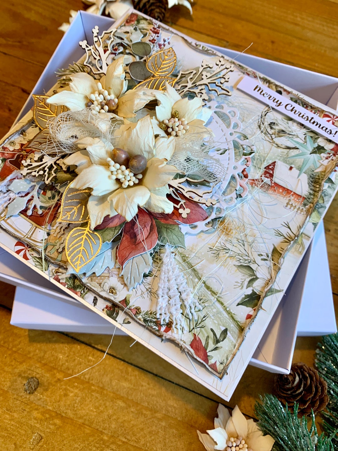 Christmas Cards Handmade Christmas Cards Luxury Christmas Cards Mum ...