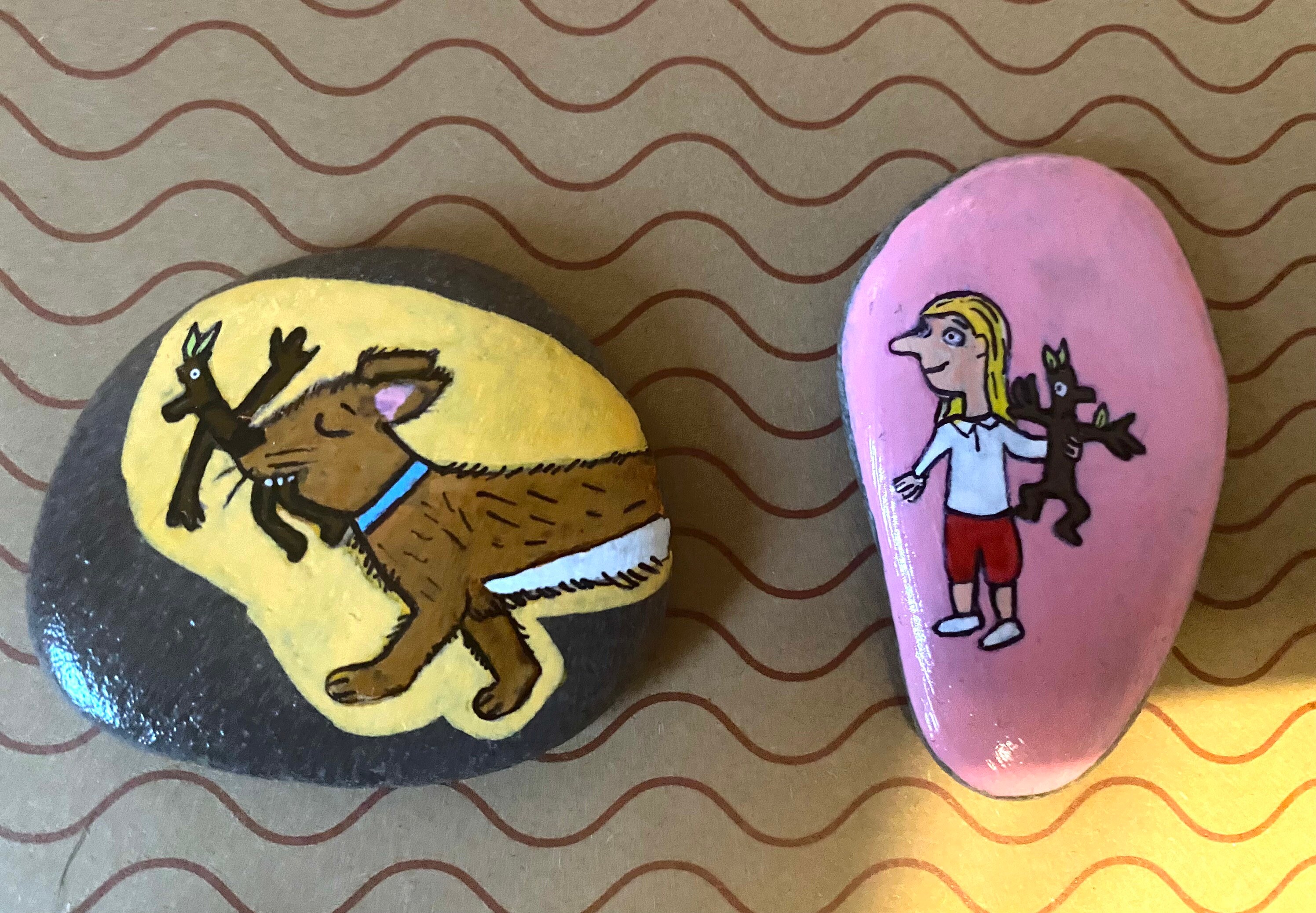 Made to Order Stick Man Story Stones - Etsy UK